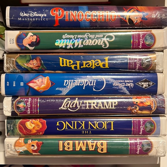 Disney | Media | 7 New Some Opened Vhs Disney Collections | Poshmark